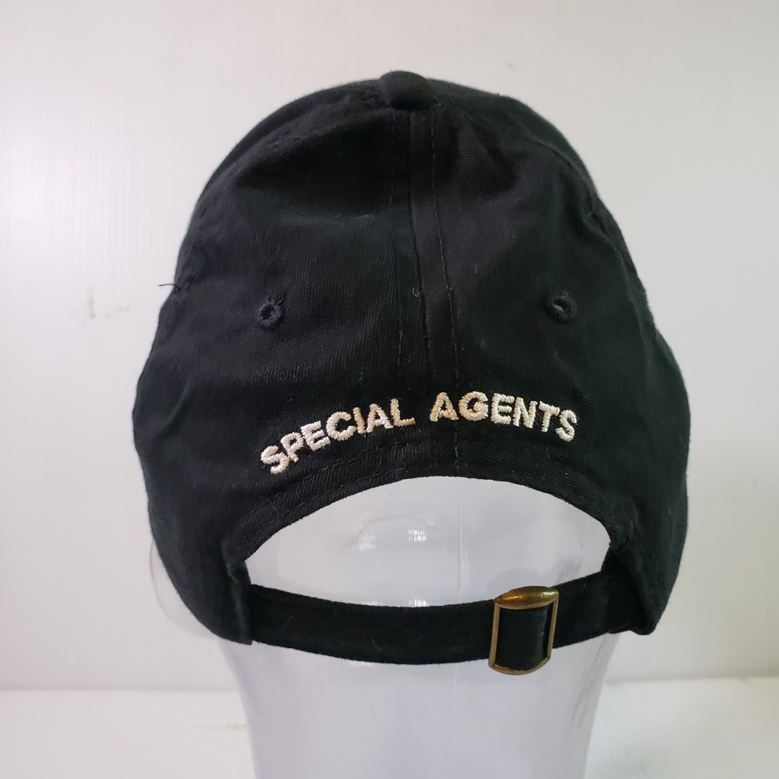NCIS Black Adjustable Strap Cap "Special Agents" Hat 2010 CBS Studios ...