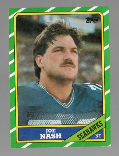 1986 Topps Joe Nash Seattle Seahawks #207 Near Mint or Better | eBay
