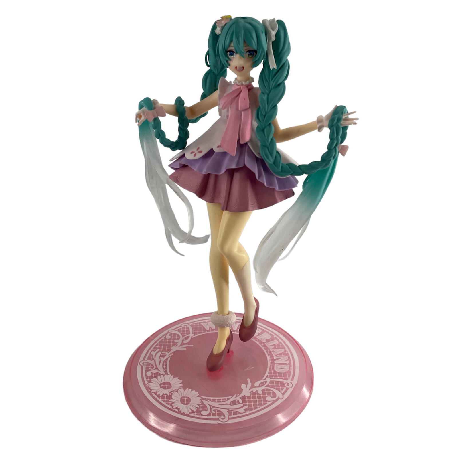 7" inch VOCALOID Hatsune Miku Wonderland Rapunzel Figure Figurine Toy ...