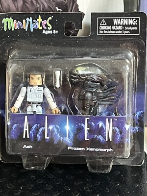 2016 Minimates Aliens Movie Ash & Frozen Xenomorph Alien 2” Figure Set ...