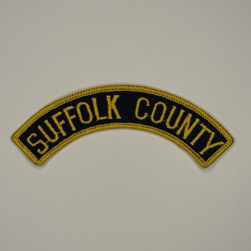 Suffolk County New York Police Sheriff Rocker Patch | eBay