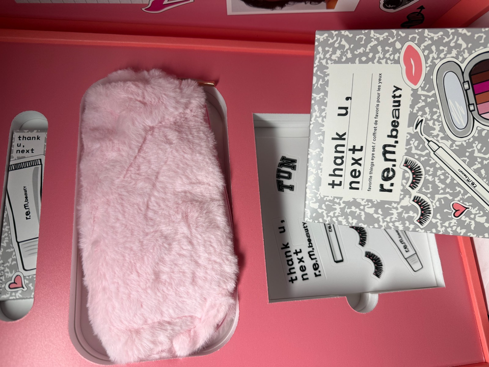 R.E.M Beauty Pink locker , Thank U Next Limited Edition, BOXED | eBay