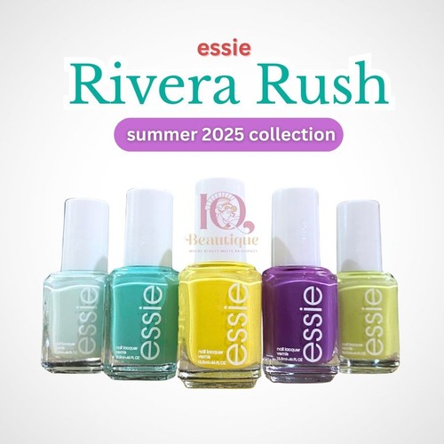 Essie Nail Polish RIVERA RUSH Summer 2025 Collection 5pcs FULLSET | eBay