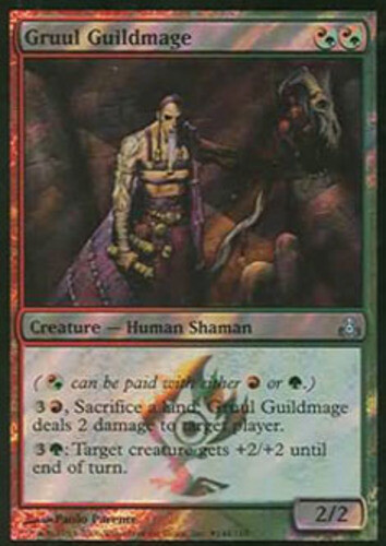 Gruul Guildmage - Foil - Launch Promo NM, English MTG Prerelease Cards ...