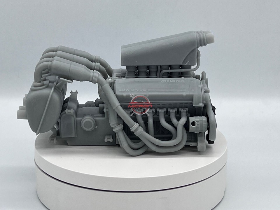 McLaren F1 S702 V12 Engine Model Kit Scales 1/24 1/18 1/12 1/8 1/6 1/4 ...