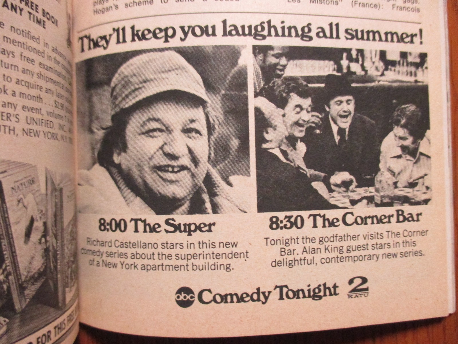 July 8, 1972 TV Guide(JOYCE MENGES/SUSAN SULLIVAN/SAMMIE WINMILL ...