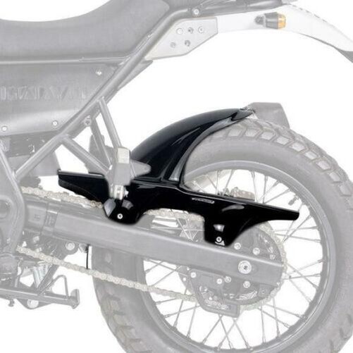 Pyramid Hugger Fender Mudguard Gloss Black Royal Enfield Himalayan 2018 ...