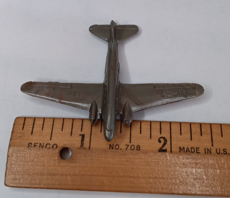 LIDO Toy Company Hard Plastic Miniature Planes Jet C-69 DC-3 Vintage ...