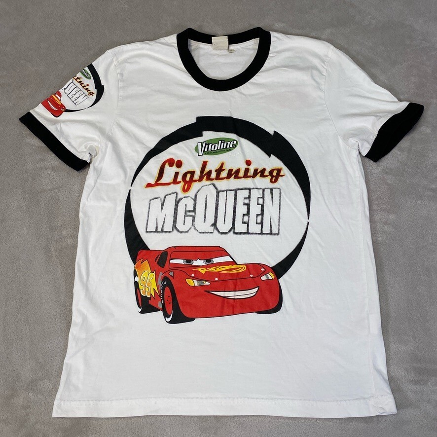 Vintage Disney Pixar Lightning McQueen All Over Print… - Gem