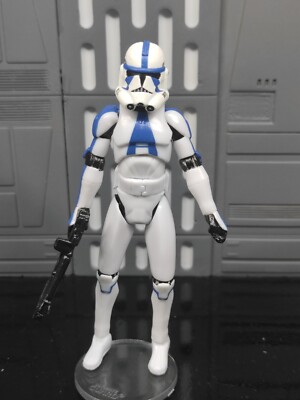 Star Wars Clone Wars custom 3.75 Denal 501st clone trooper phase 2 | eBay