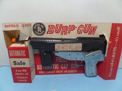 MATTEL BURP SUBMACHINE GUN #536 | eBay