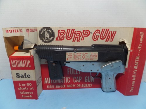 MATTEL BURP SUBMACHINE GUN #536 | eBay
