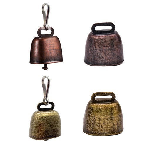 2X Loud Bear Bells Warning Bear Repelling Bell Portable Hiking Gear ...