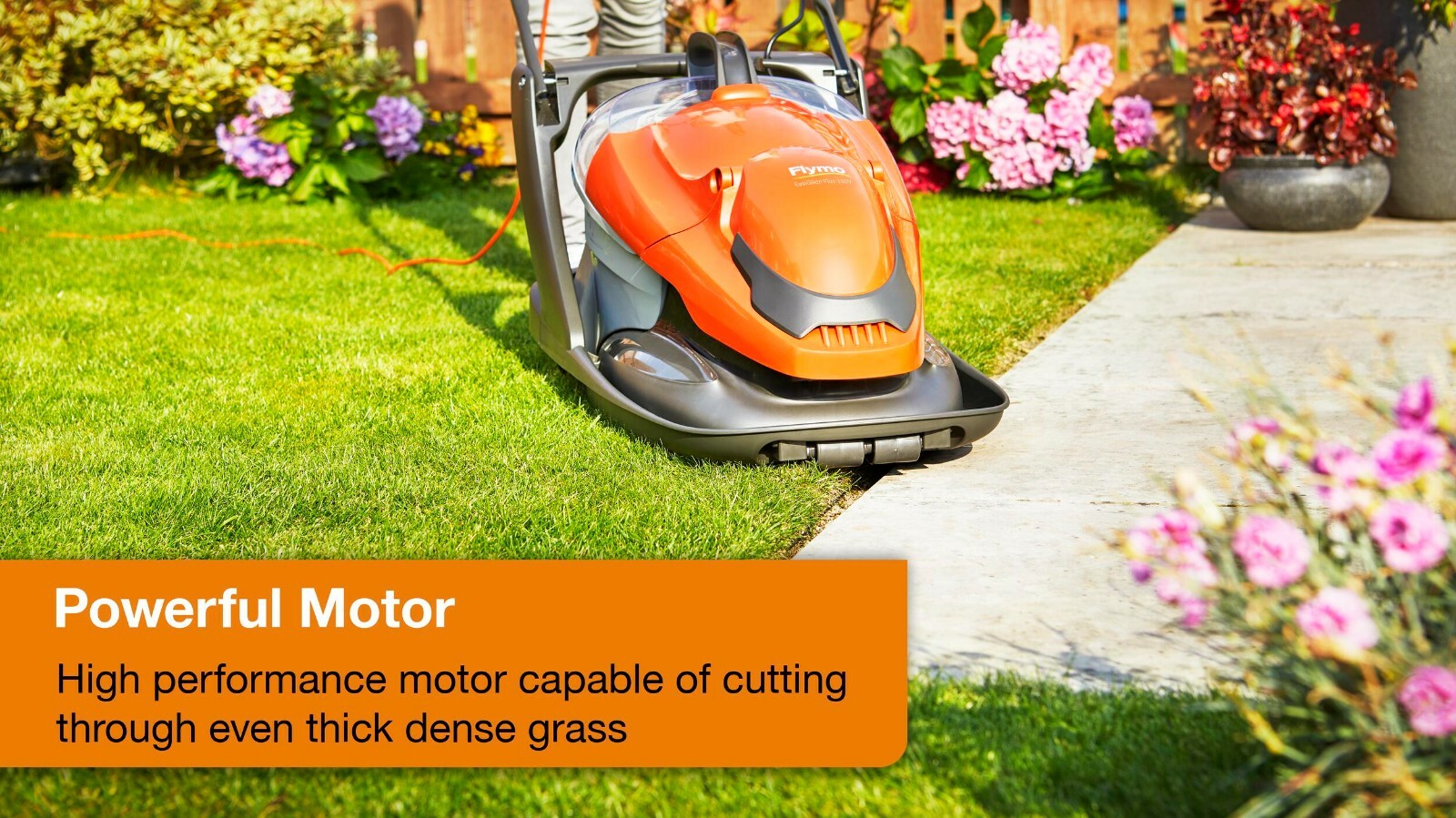 Flymo EasiGlide 330 Electric Hover Lawn Mower - Silver Grade | eBay UK