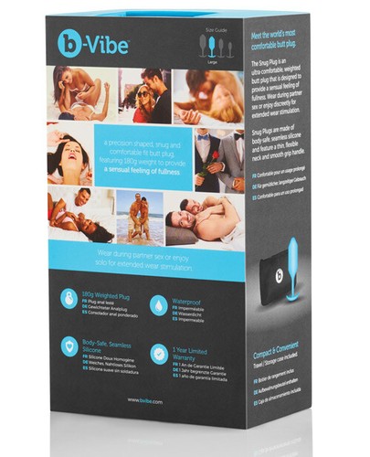 B-vibe Weighted Snug Plug 3 - 180 G | eBay