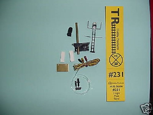 HO-Scale 3 light MAST signal kit # 231 | eBay