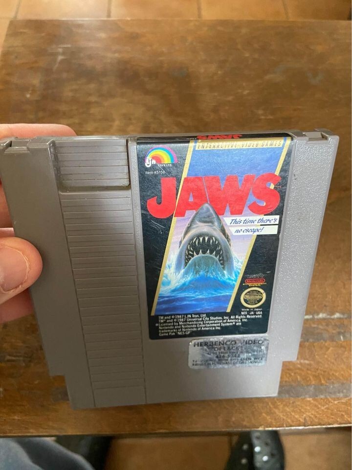 Jaws NES Nintendo | eBay