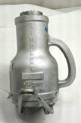 Simplex JJ2510C/JJA2510C Super Jack 25 Ton 5" Stroke 6 lb Handle Effort ...