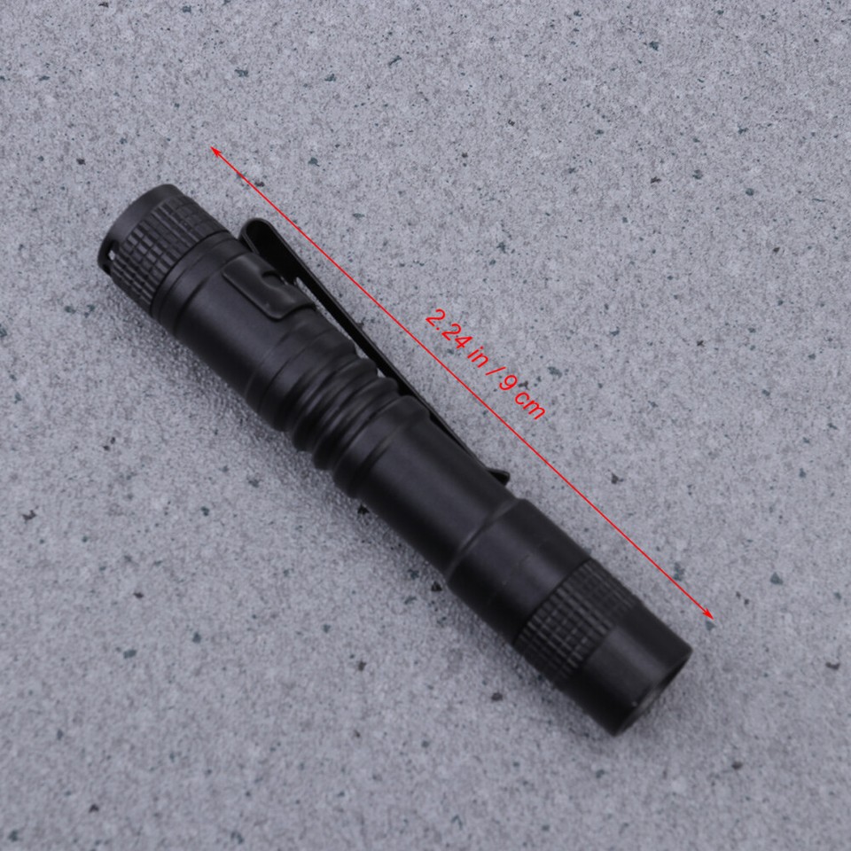 Aluminum Body Flashlight Ultra- Compact Flashlight Pen Light | eBay UK