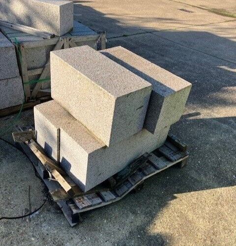 Granite straight blocks 300W X 300D X Random Lengths | eBay UK
