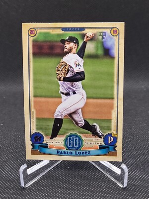 2019 Topps Gypsy Queen Pablo Lopez #290 RC Rookie Baseball Card | eBay