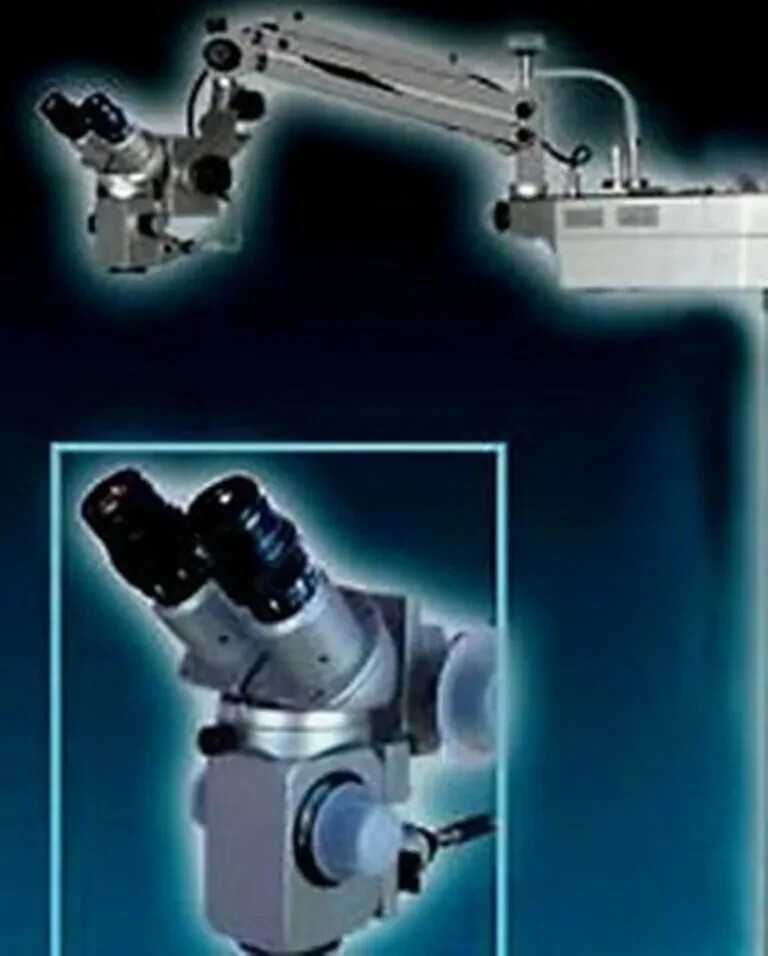 3 Step LED Wall Mount Dental Microscope with German Optics - FREE World ...