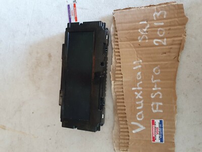 2013 Vauxhall Astra J Mk6 Centre Display screen unit 2010/2016 | eBay UK