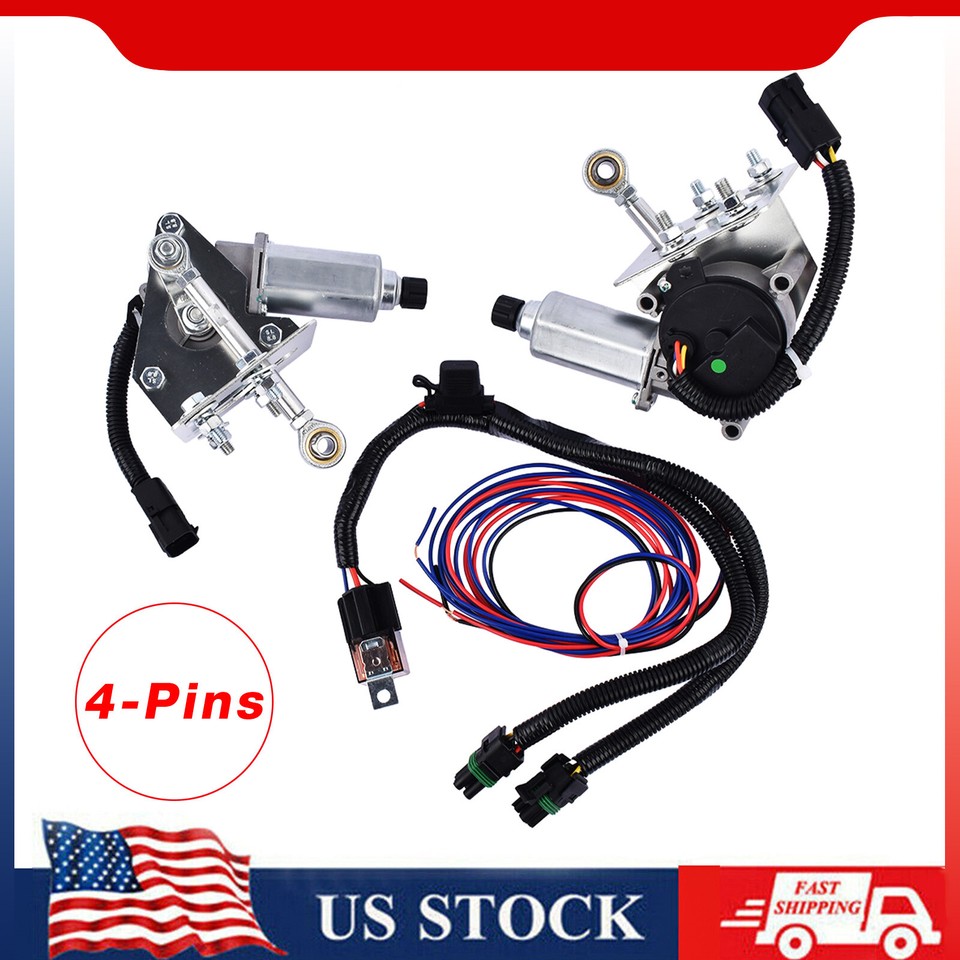 Electric Headlight Conversion Kit For 68-82 Chevrolet C3 Corvette Plug ...