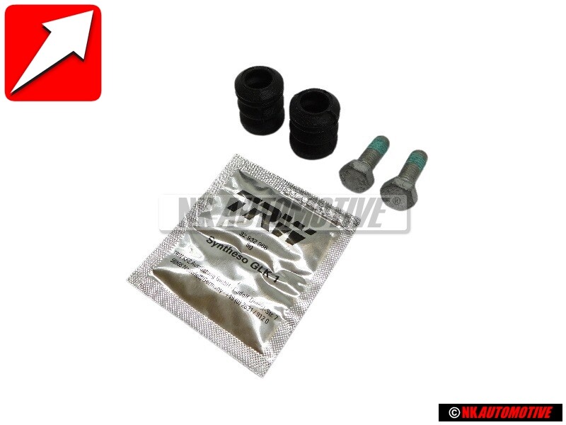 Original VW Front Brake Caliper Guide Pins Pretective Sleeve Set ...