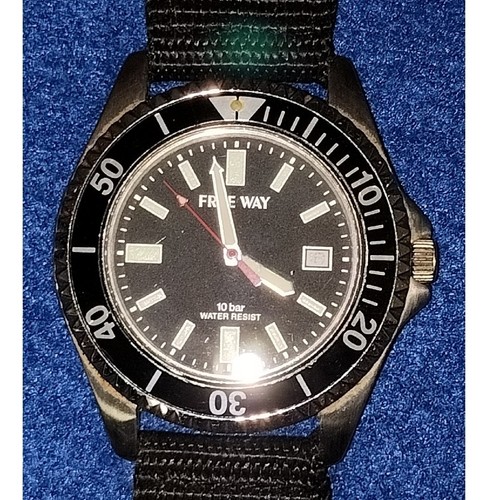 Citizen Freeway Diver Watch 10ATM Waterproof Stainless Steel Used From ...