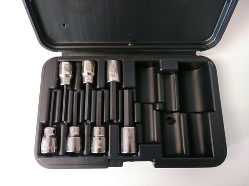 Armstrong 15-425 P5-262 7 Piece 3/8" Drive Extra Long Hex Driver Socket ...