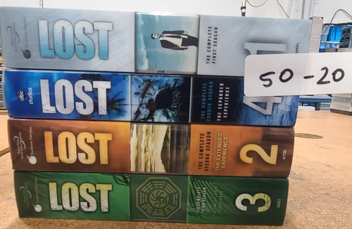 LOST Complete Seasons 1 - 4 TV Show Series DVD Action Drama Boxed Set ...