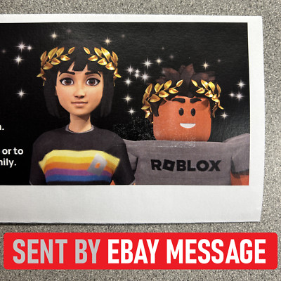 Roblox Confetti Leaf Crown (with effects) Virtual Code Sent By Ebay ...