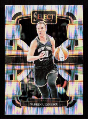 2024 Panini Select WNBA - Concourse Flash Prizm Sabrina Ionescu #63 | eBay