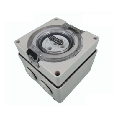 Powerwave 20 Amp 3 Phase 5 Round Pins IP66 Industrial Socket Outlet ...