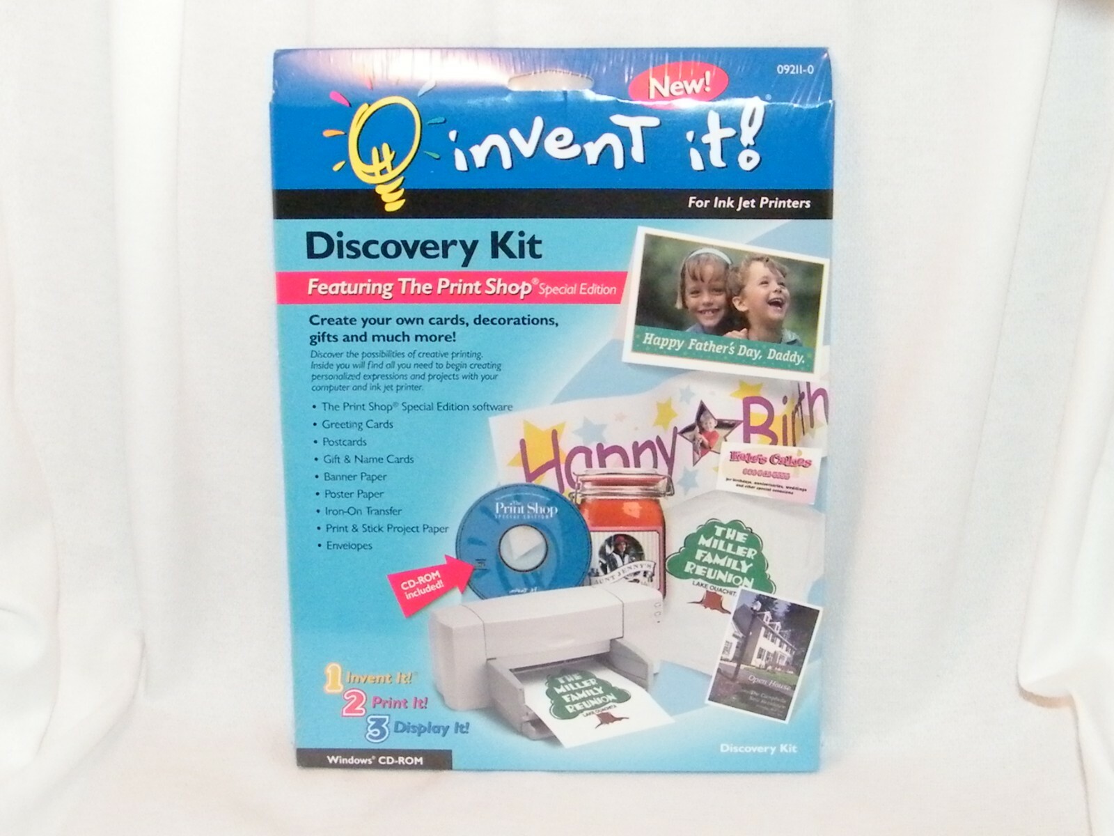 New Invent it! Discovery Kit w/ CD-Rom: Create Cards Decor Gifts ...
