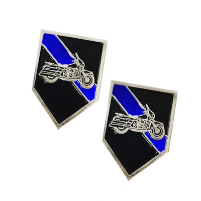 Thin Blue Line Motorcycle Unit Motors Law Enforcement Police Sheriff ...