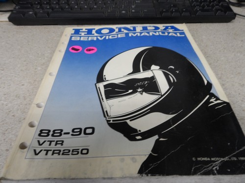 OEM Honda 88-90 VTR250 Service Manual 61KV002 | eBay
