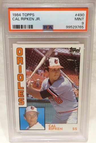 Cal Ripken Jr. **PSA 9** MINT 1984 Topps #490 | eBay