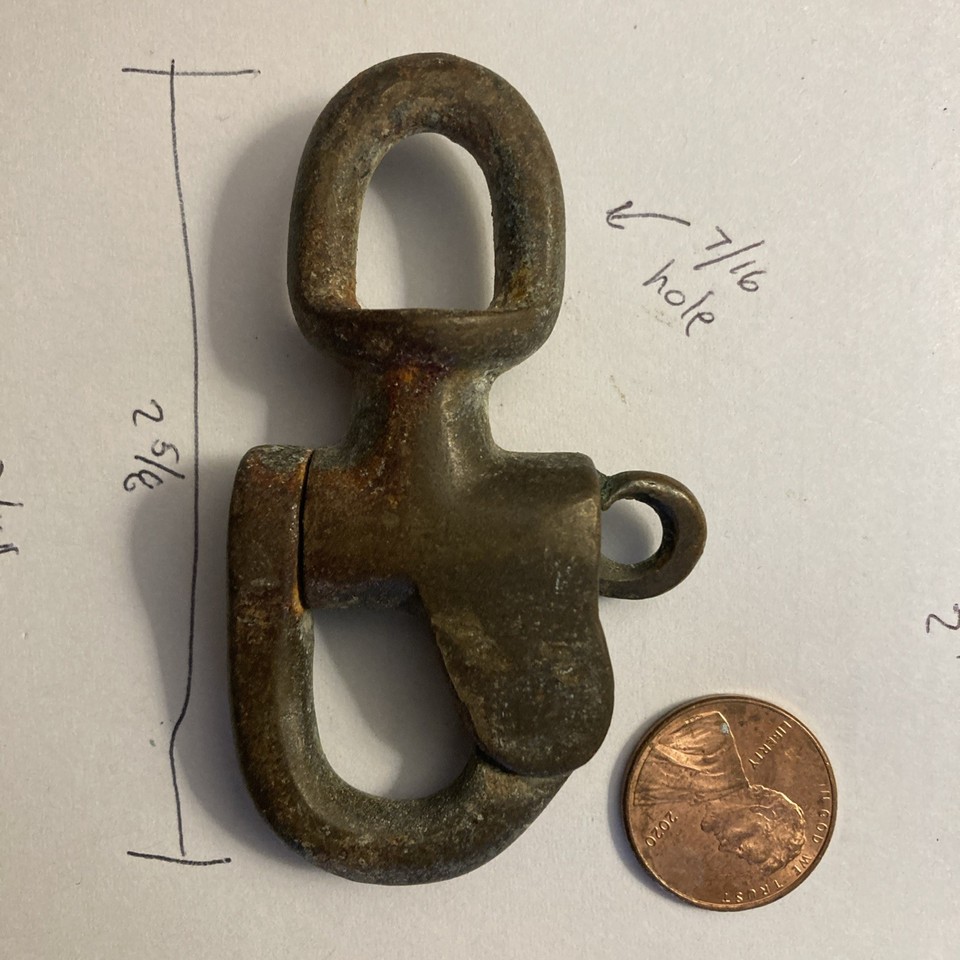 Bronze Nautical Vintage Marine Snap Shackle 2 5/8” | eBay
