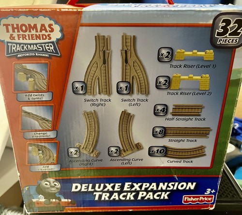 Thomas & Friends TrackMaster Railway System Track Expansion Pack 32 Pc ...