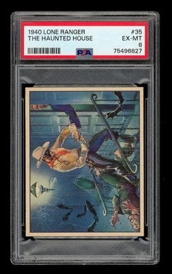 1940 Lone Ranger Set-Break # 35 The Haunted House PSA 6 EX-MT | eBay