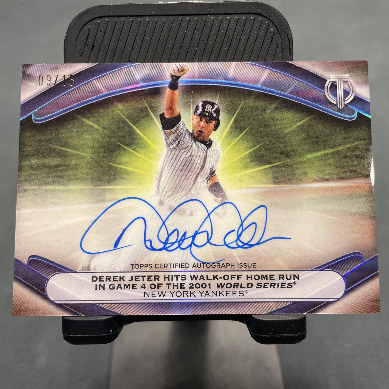 Derek Jeter / Joe Buck 2025 Topps Tribute #CTSDA-JB Calling The Shot ...