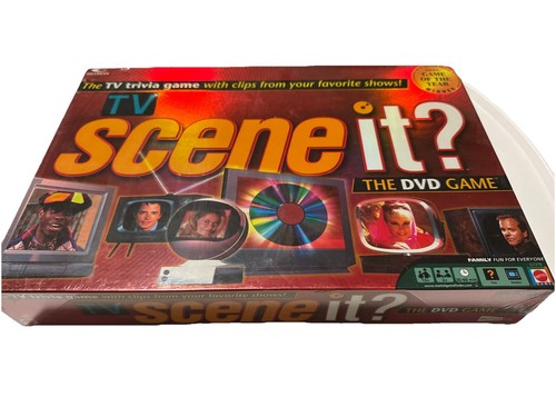 TV Edition Scene It! The DVD Trivia Game activity Brand New Sealed | eBay