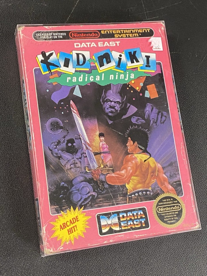 Kid Niki Radical Ninja NES Complete CIB with Box and Manual (Nintendo ...