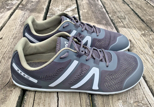 Mens 13 Xero HFS Running Shoe - Gray Minimalist Barefoot Sneaker ...