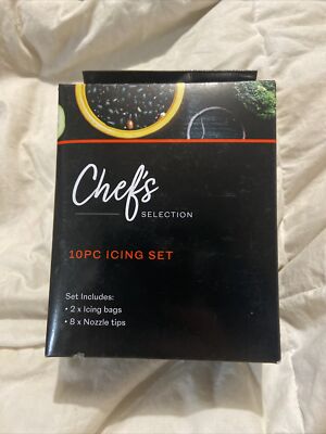 Chefs Selection 10 Piece Icing Set Bnib Free Post (acc362) | eBay Australia