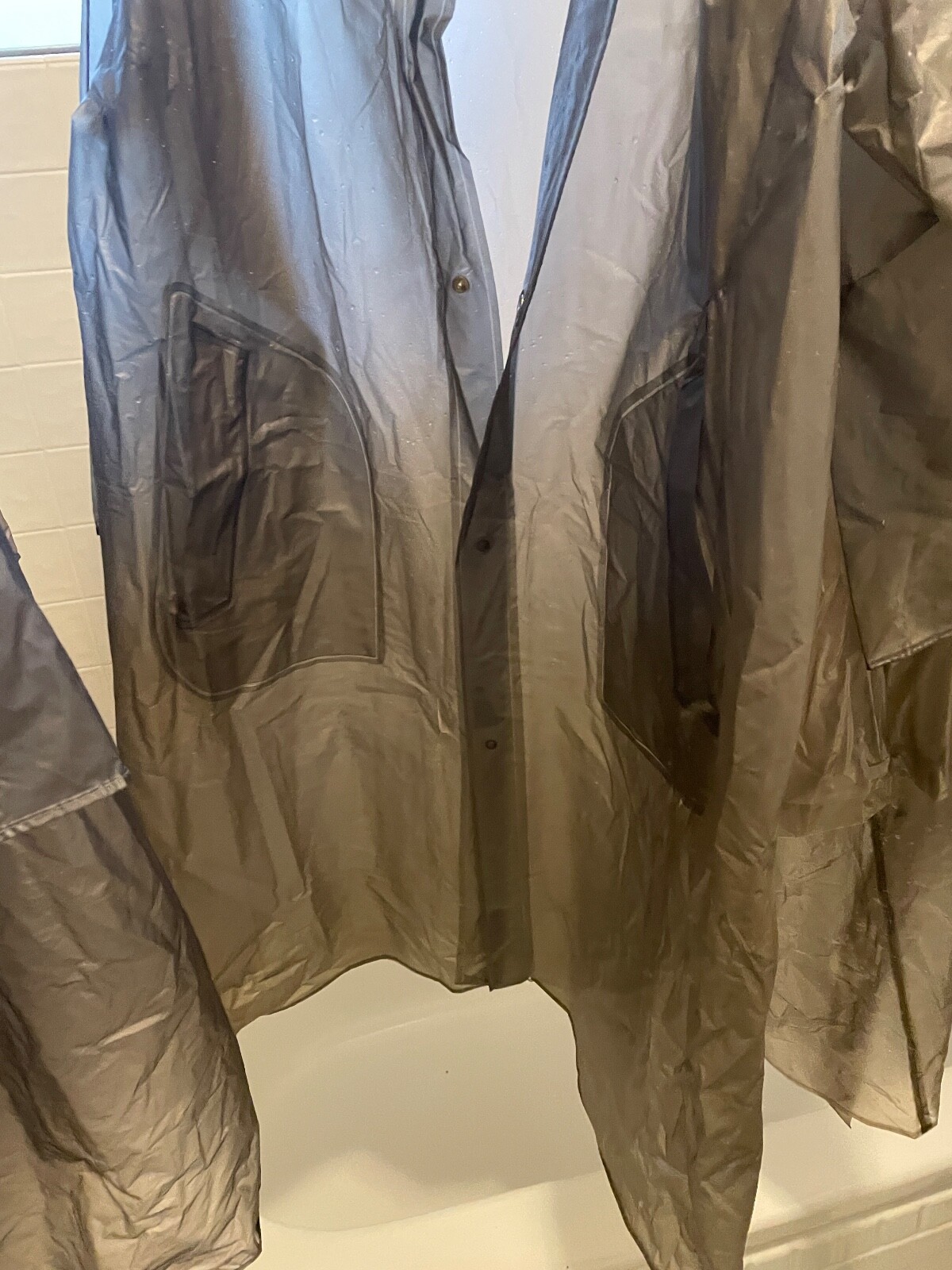 Vintage Fifties Krene Raincoat, Mac, Regenmantel PVC vinyl plastic #4 ...