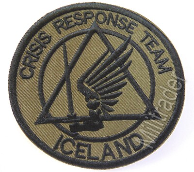 Iceland Icelandic Crisis Response Team Patch (Special Operations Forces) OD | eBay