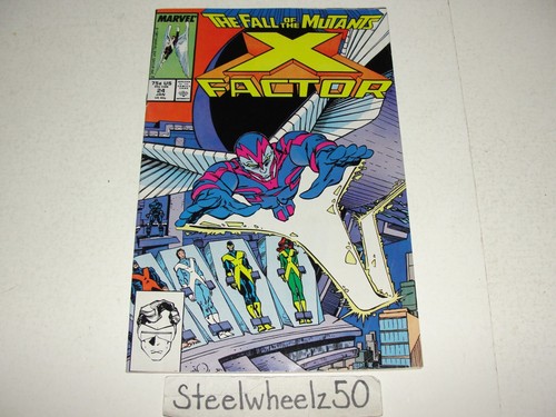 X-Factor #24 Comic Marvel 1988 1st Appearance Archangel Louise Walt ...